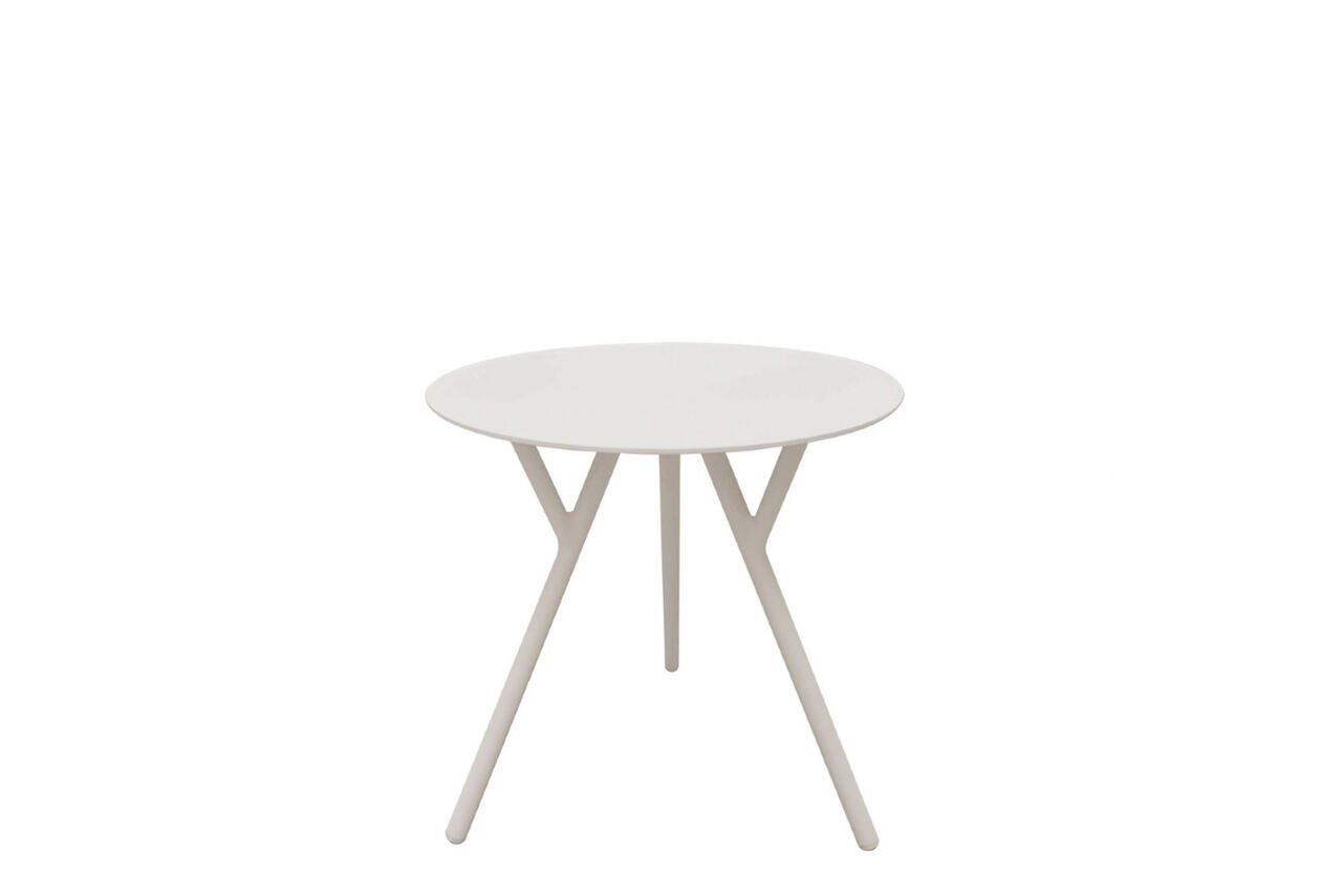 DJ greige high side table - Liv Outdoor