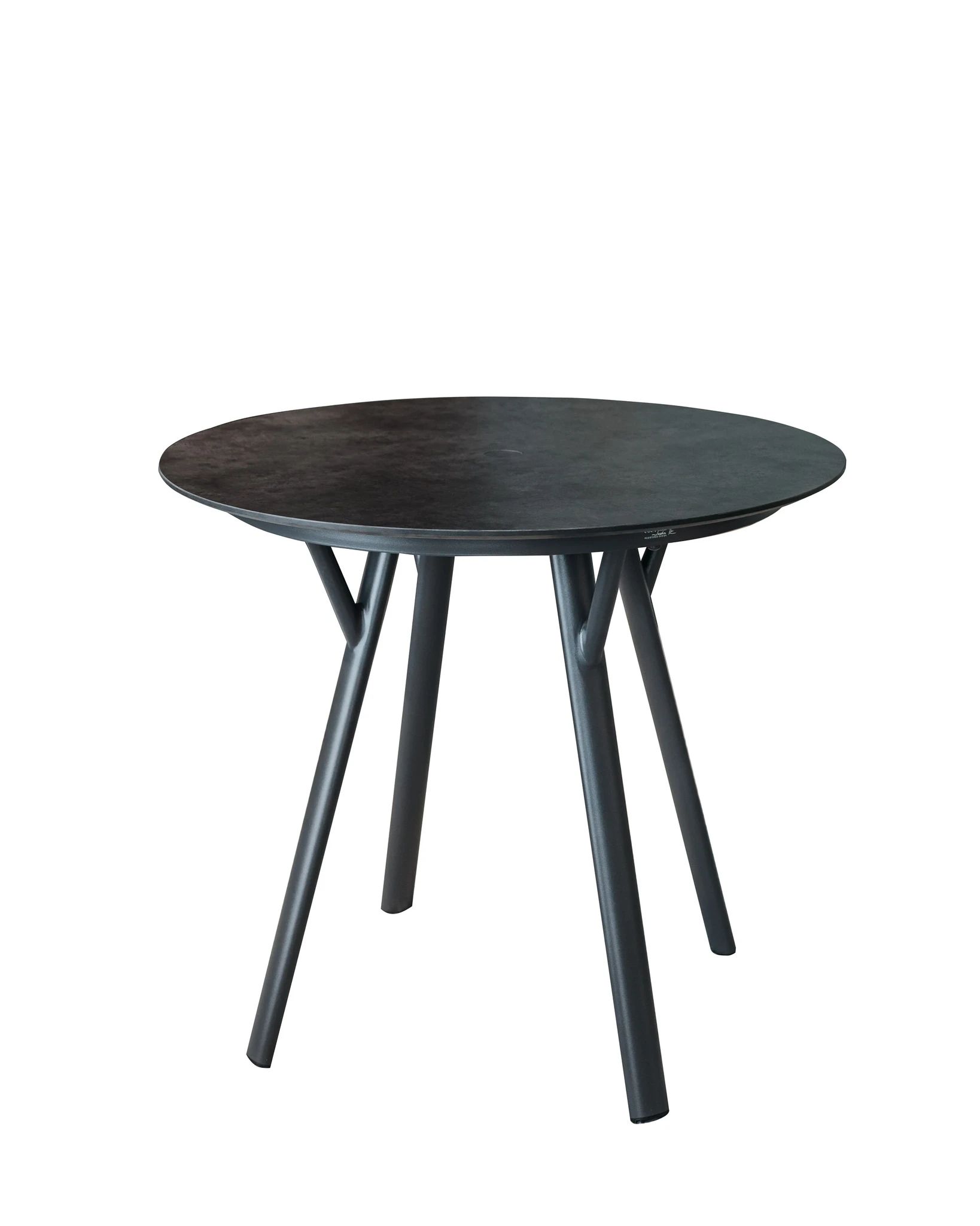 HUG round bistro table, with HPL coating - Liv Outdoor